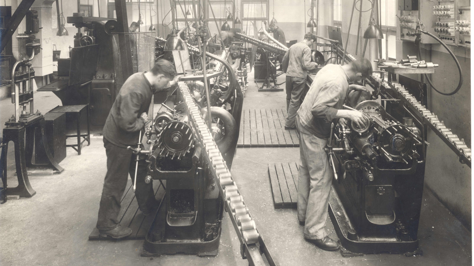 History Bosch Assembly Belt Production | Bosch Global