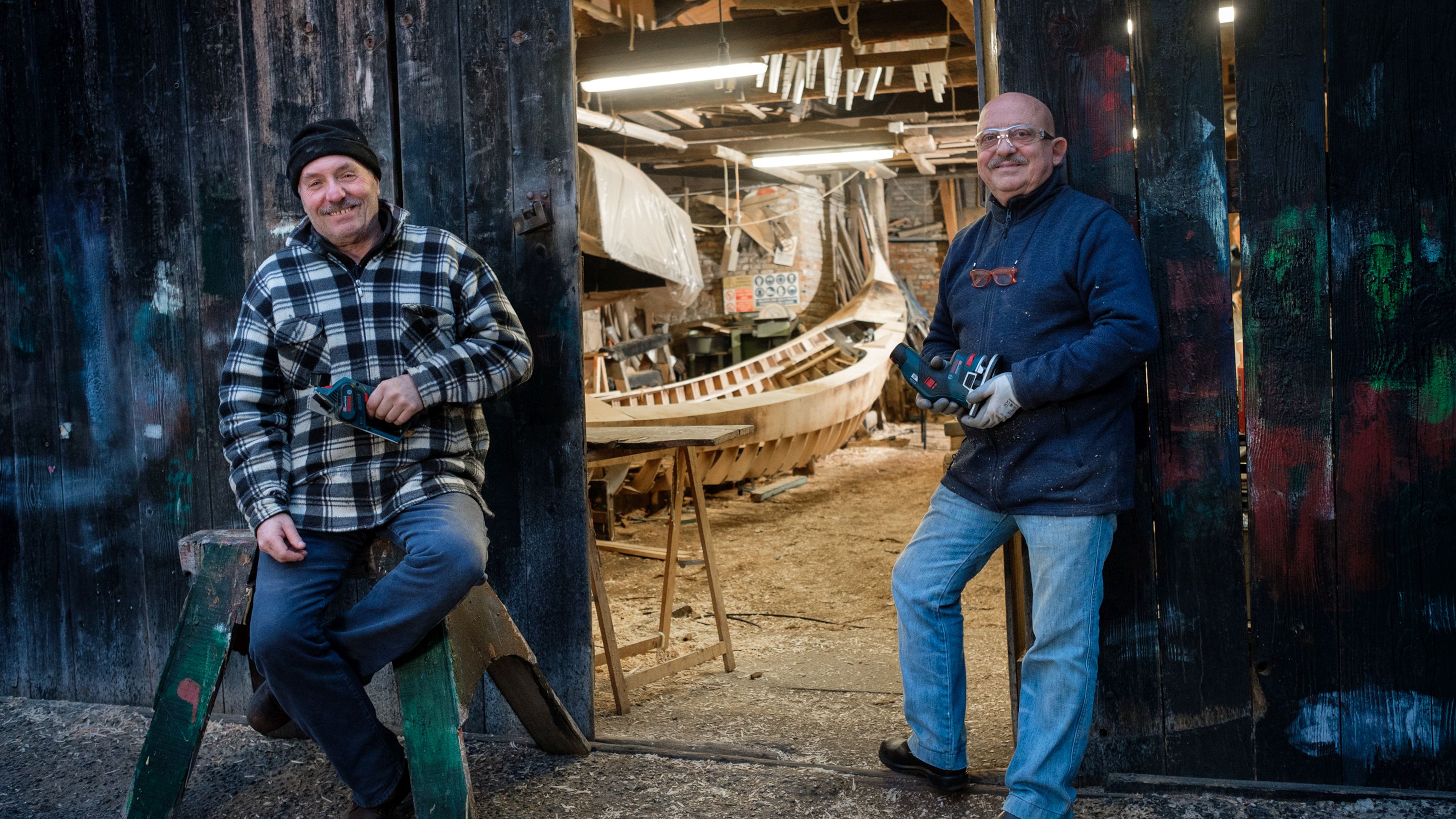 Gondola builder counts on professional power tools | Bosch Global